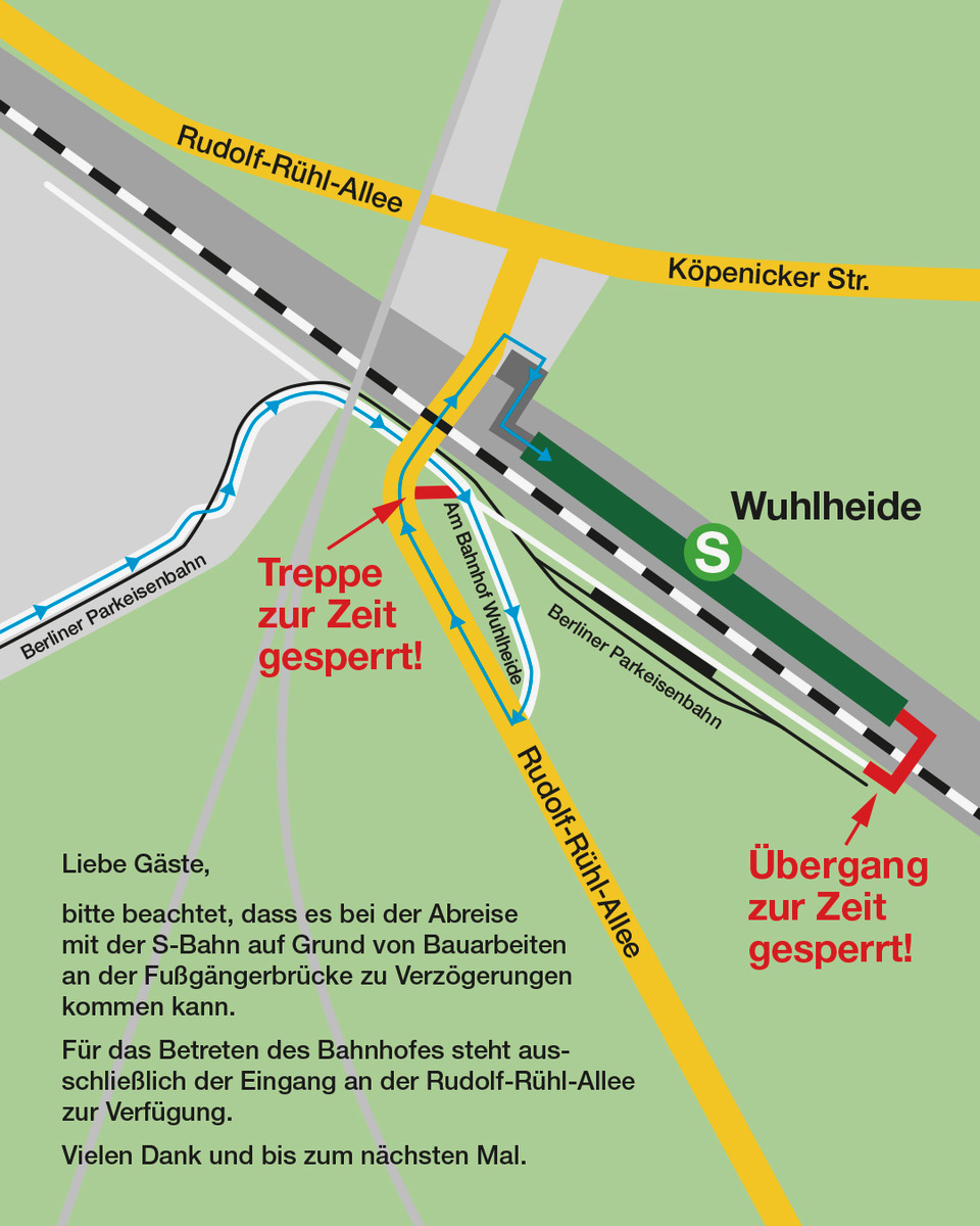 Parkbühne Wuhlheide | Anreise